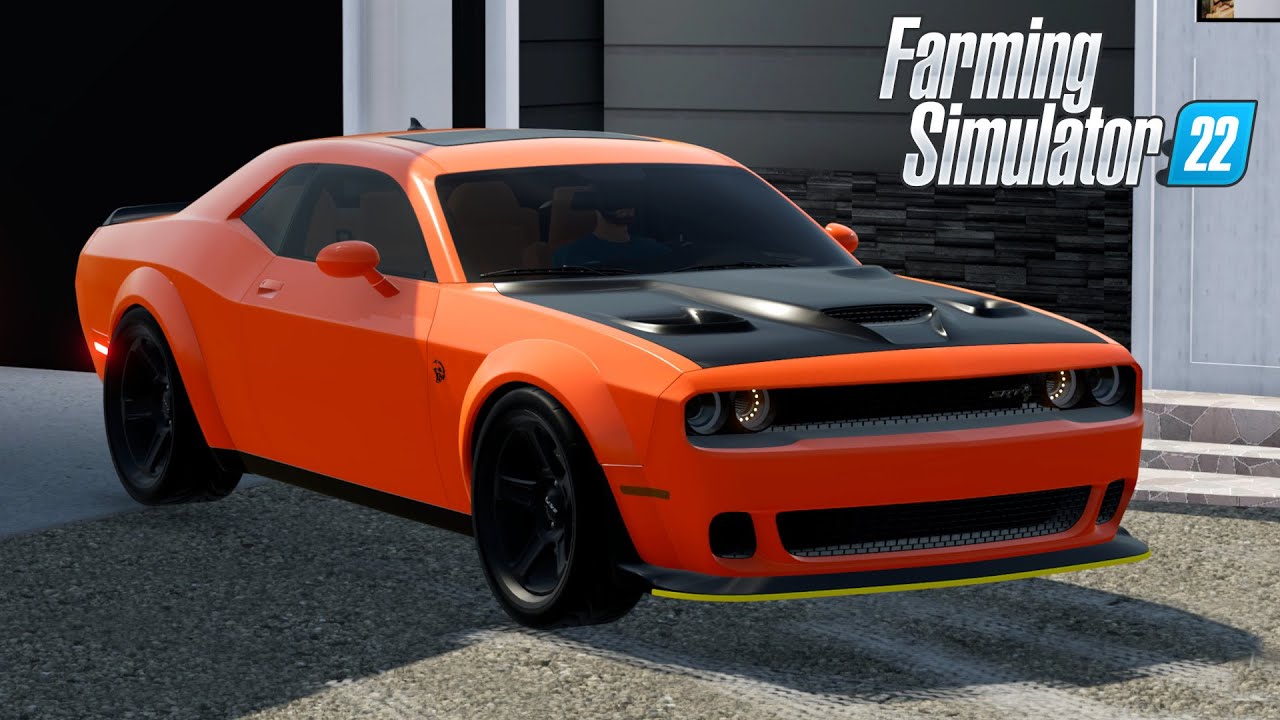 FS22 - 2020 Dodge Challenger Widebody - Car Mod for Farming Simulator ...