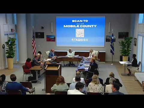 Mobile County Commission Conference Meeting June 5, 2025 - YouTube