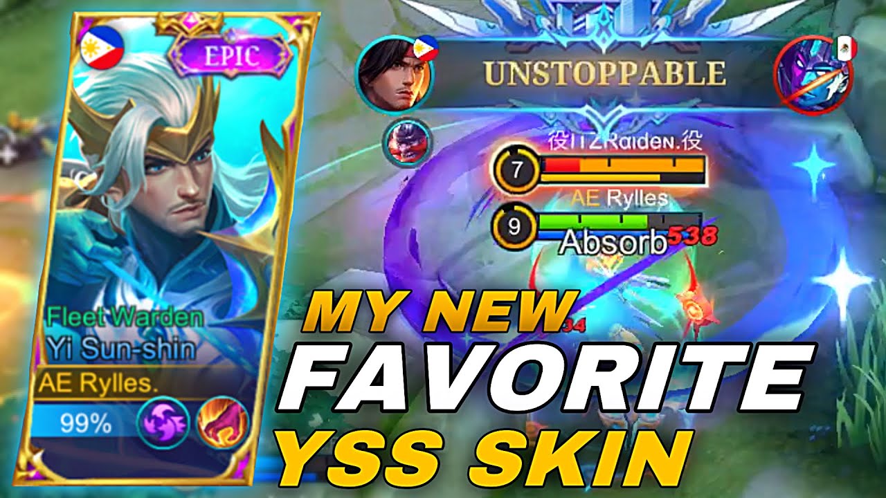 RYLLES | THE BEST YI SUN SHIN SKIN YET?! | YSS NEW SKIN REVIEW - YouTube