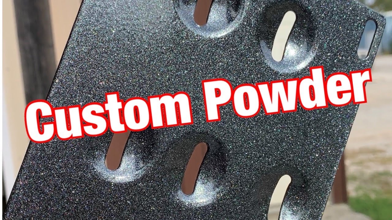 How to Create a Custom Powder Coat Color - YouTube