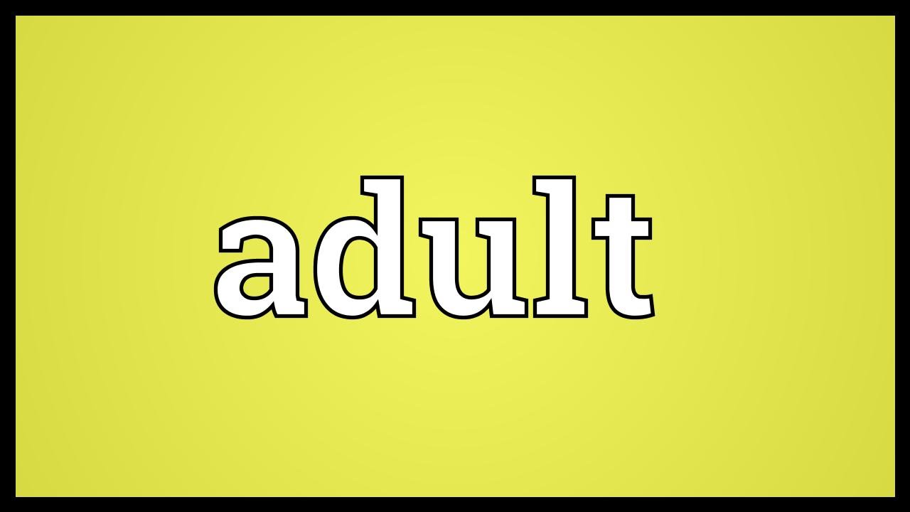 Adult Meaning YouTube adult-meaning-youtube