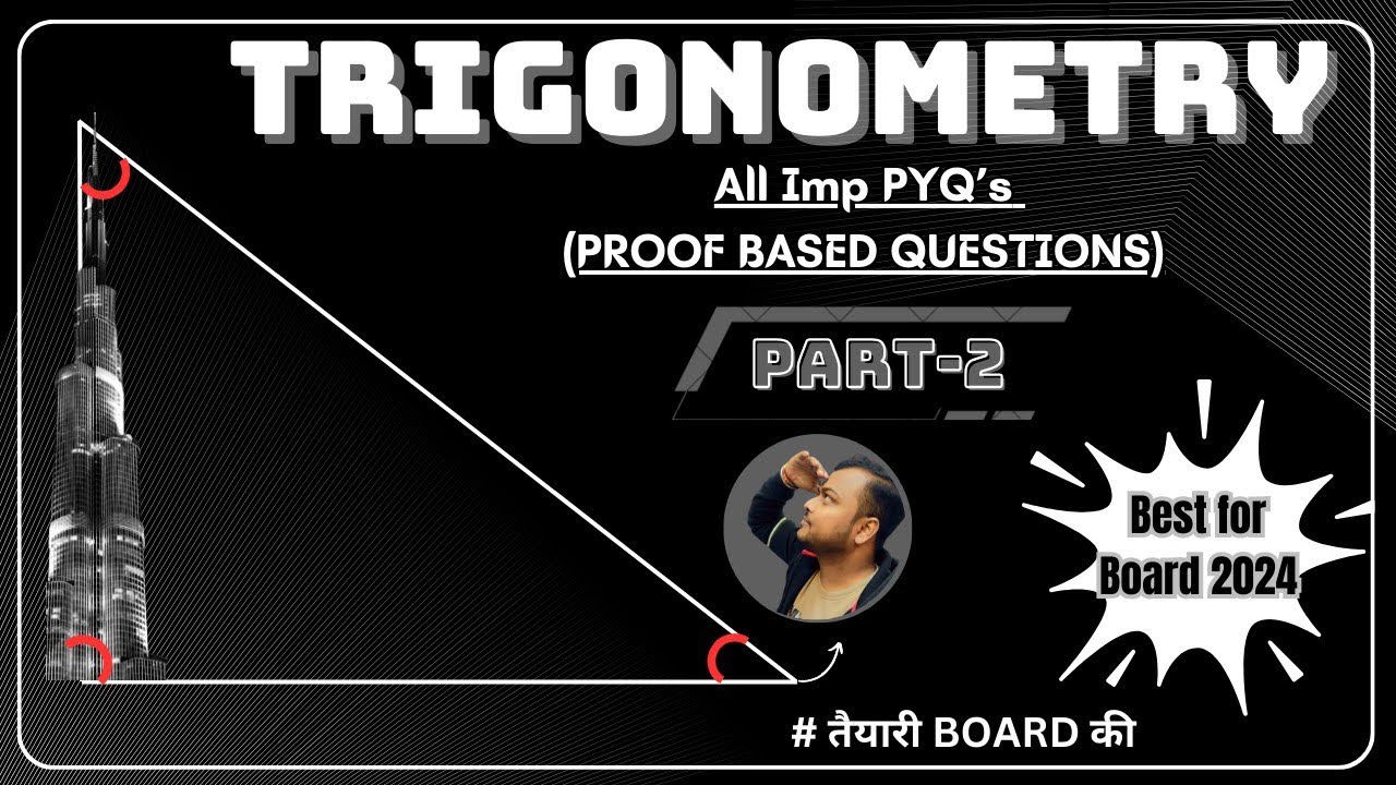 Trigonometry class 10 | Trigonometry proof types questions | class 10 ...