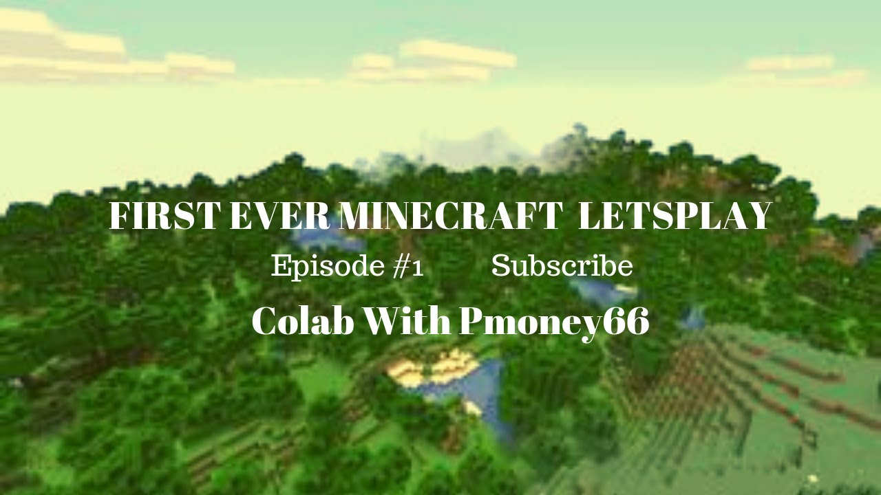 FIRST EVER minecraft colab w pmoney66 - YouTube
