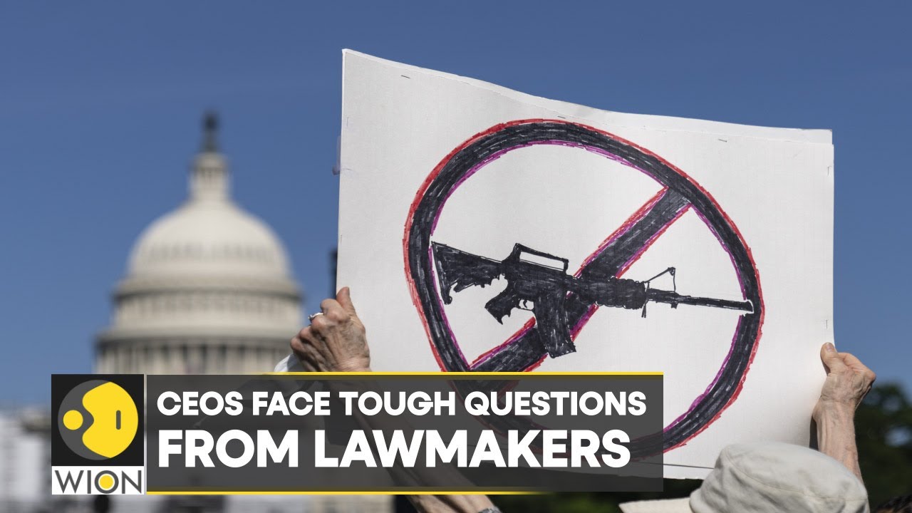 US: CEOs of gun-makers testify after recent mass shootings | World News ...