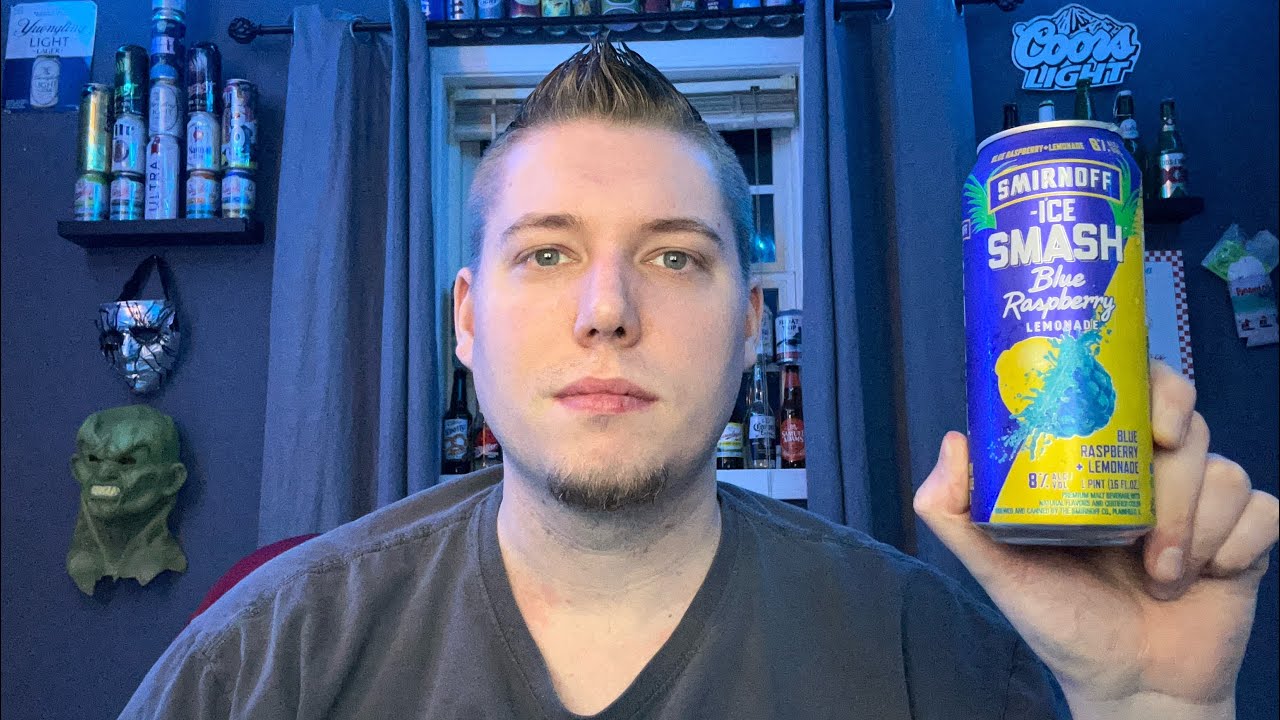 Smirnoff Ice SMASH Blue Raspberry Lemonade Review! - YouTube