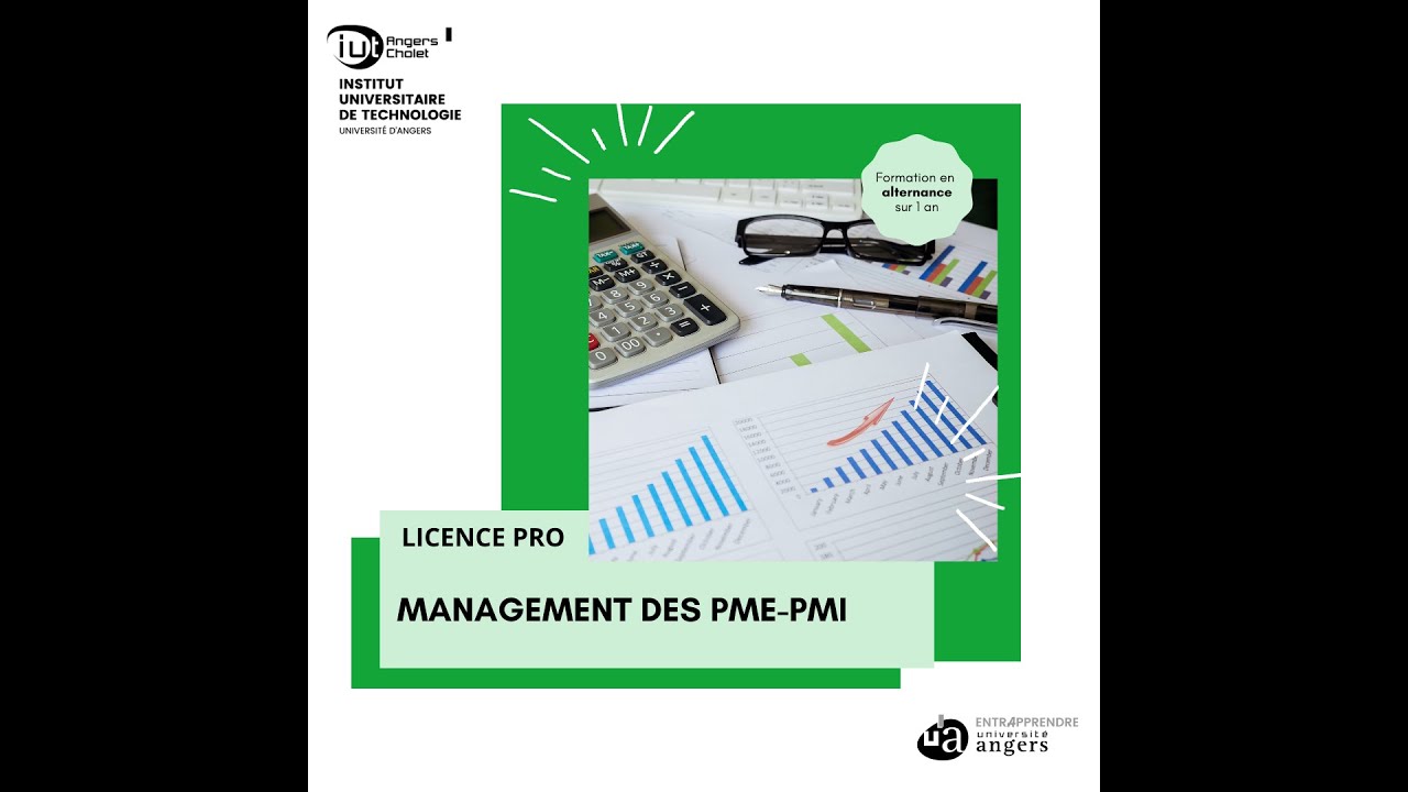 Présentation de la Licence Pro Management des PME-PMI - YouTube