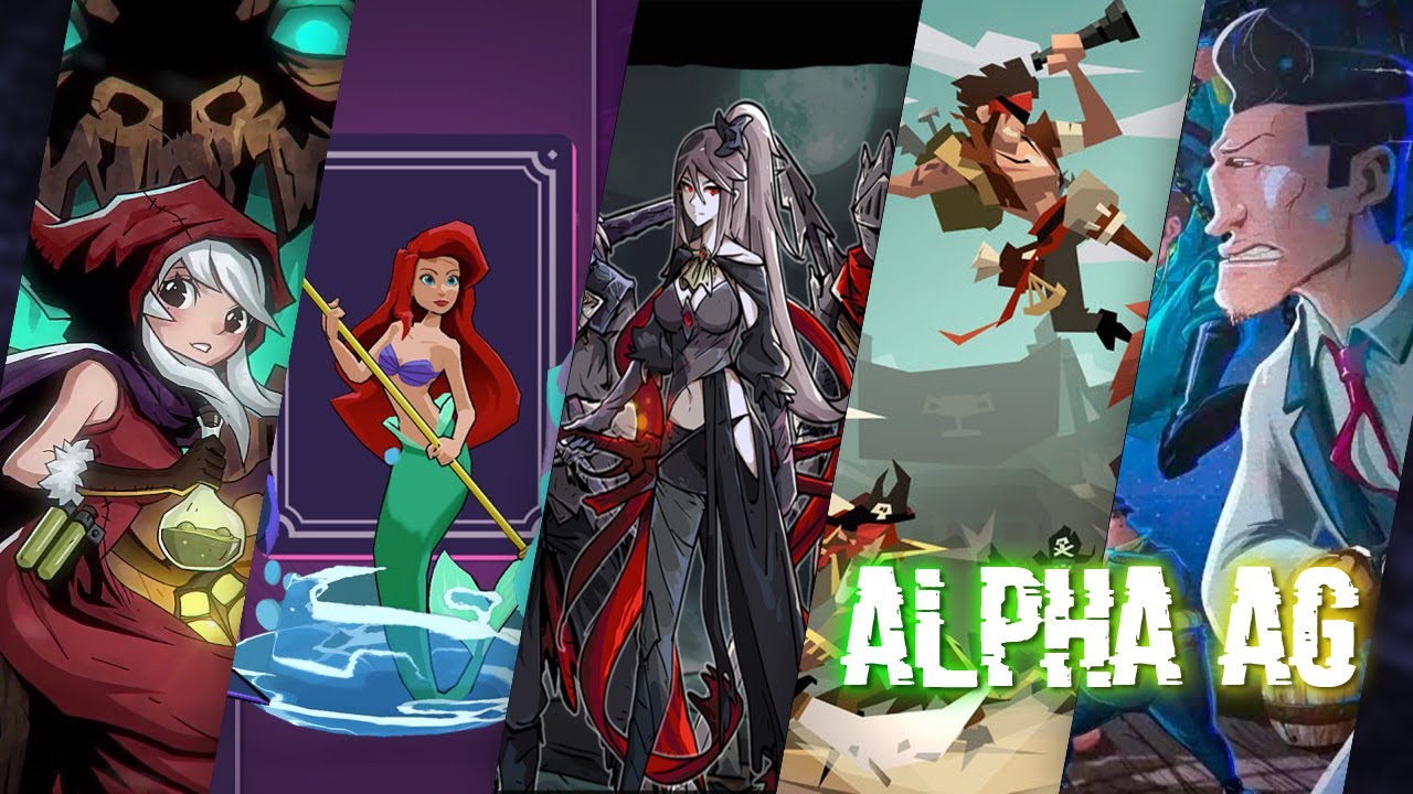 Подборка карточных игр от Alpha AG - YouTube