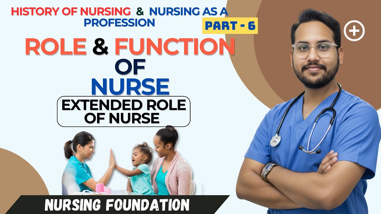 Role and Function Of Nurse | Nursing Foundation | UNIT 3 | Part 6 ...