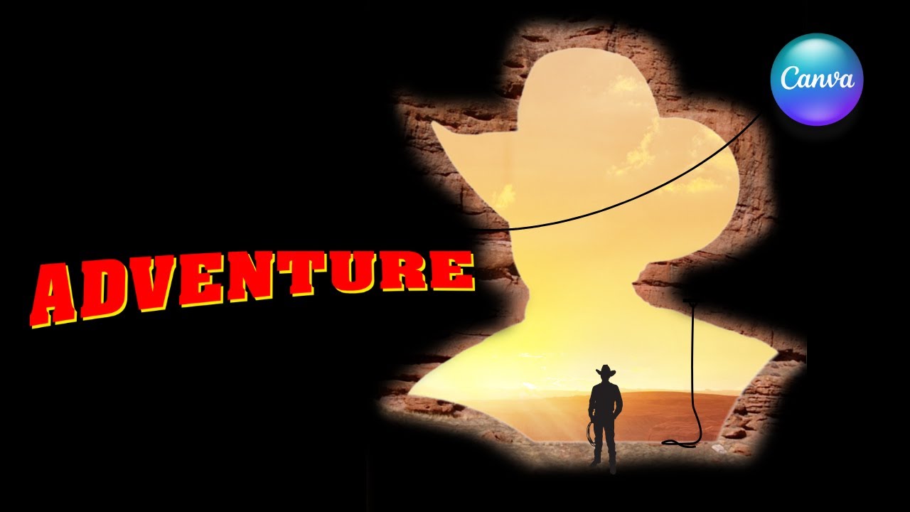 Design an EPIC Adventure Poster with Canva - YouTube