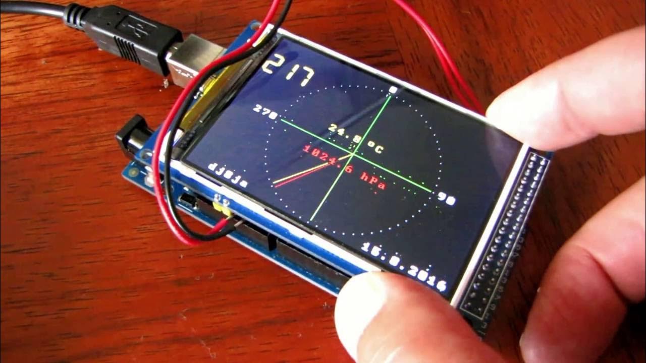 Arduino compass with tilt compensation using gy-80 - YouTube