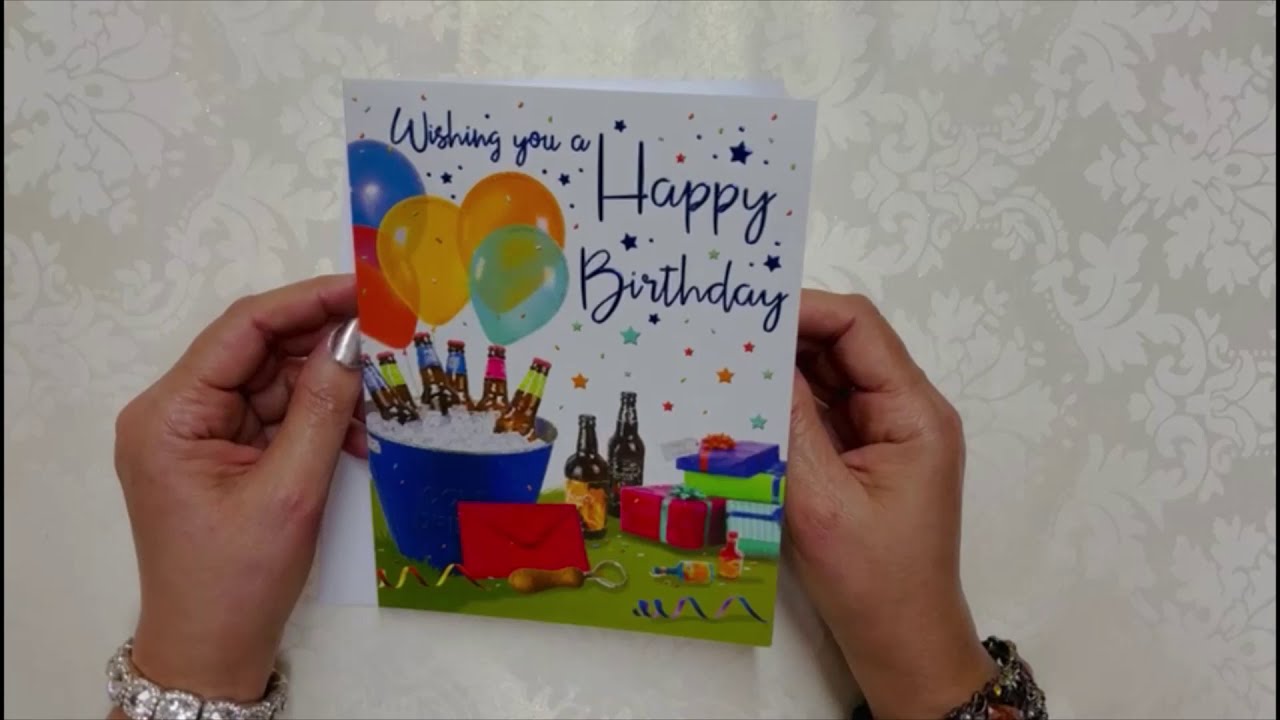 Birthday Card (Code - C80149) - YouTube