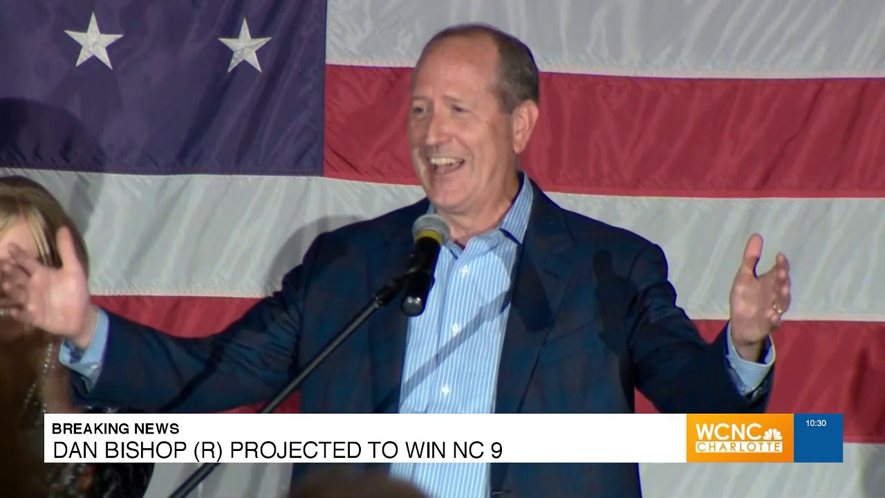 Dan Bishop victory speech in North Carolina District 9 Special Election ...