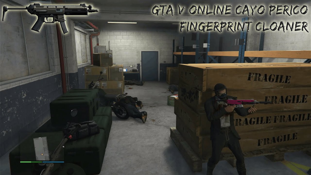 GTA V online: cayo perico fingerprint cloner - YouTube