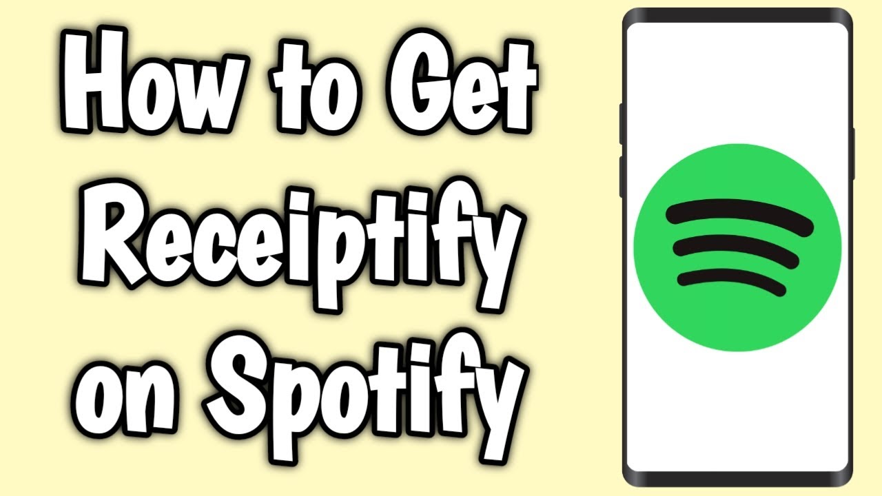 How to Get Receiptify on Spotify - YouTube