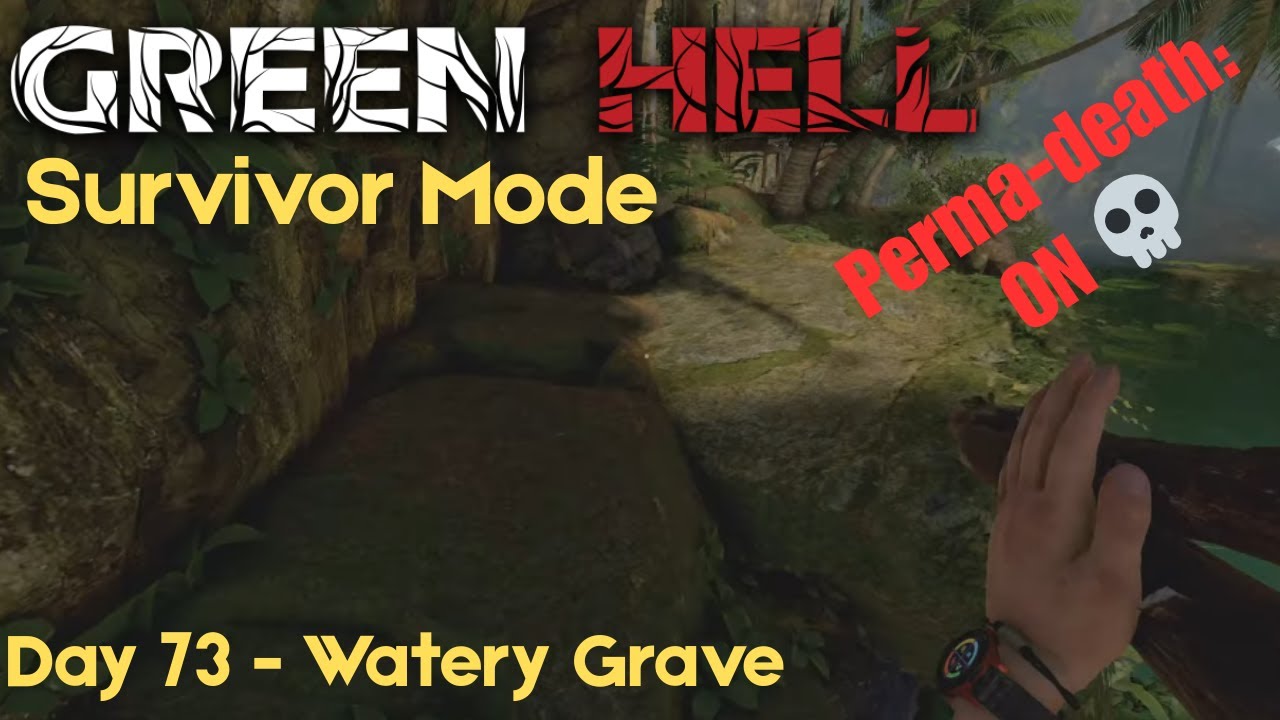 Green Hell - Survivor Mode | Hardcore PS5 (Day 73 - Watery Grave) - YouTube