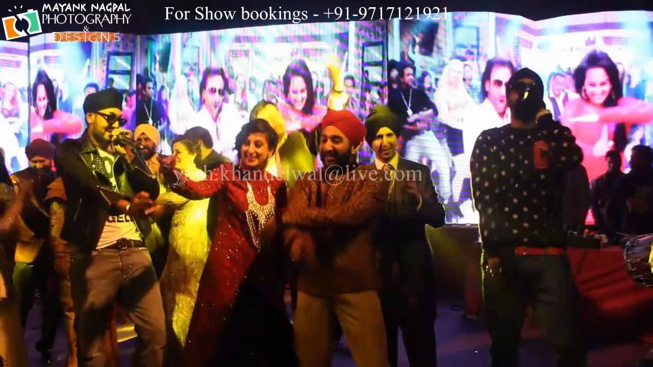 RDB (MANJ MUSIK),RAFTAAR,NINDY KAUR LIVE PERFORMANCE - YouTube