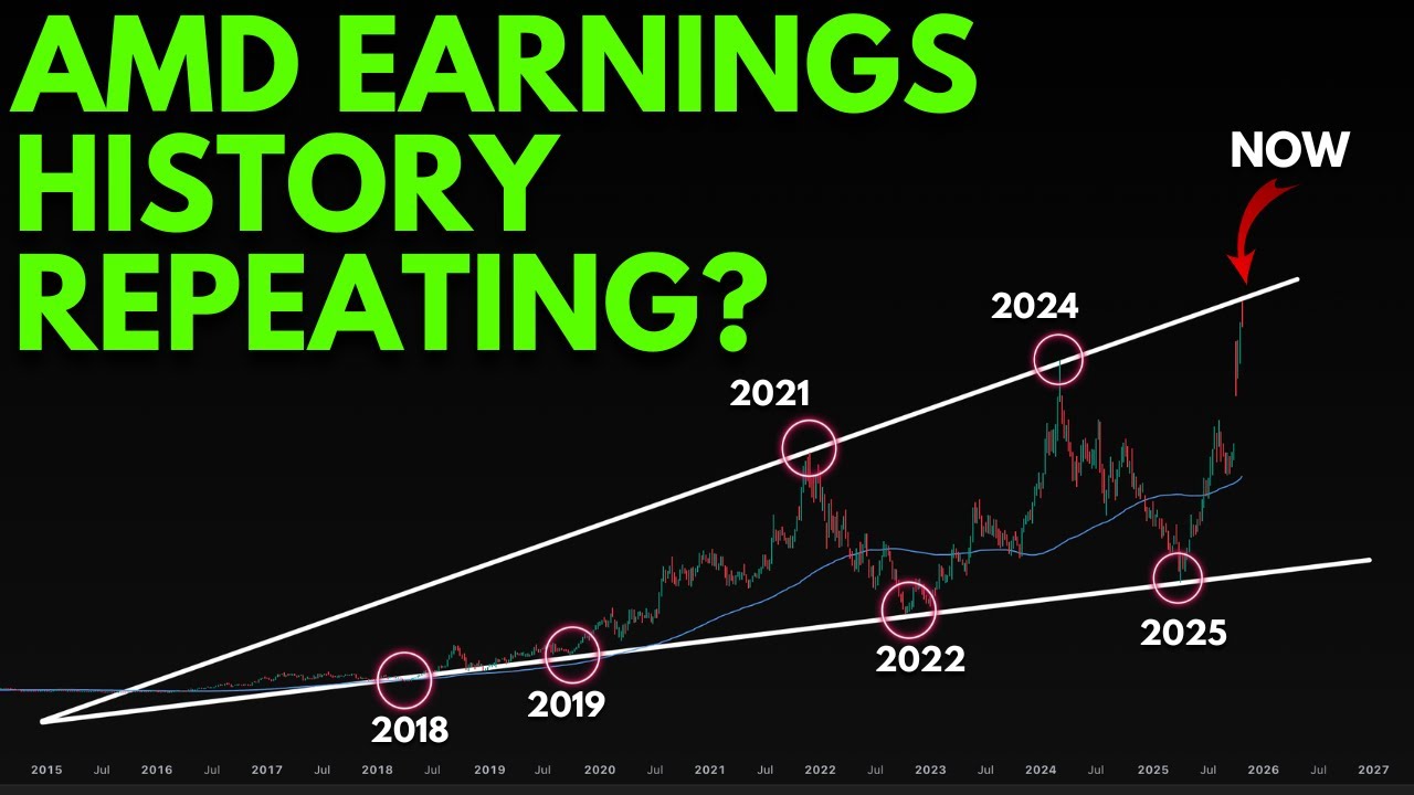 AMD STOCK EARNINGS NOT SEEN IN 8 YEARS | TECHNICAL ANALYSIS - YouTube