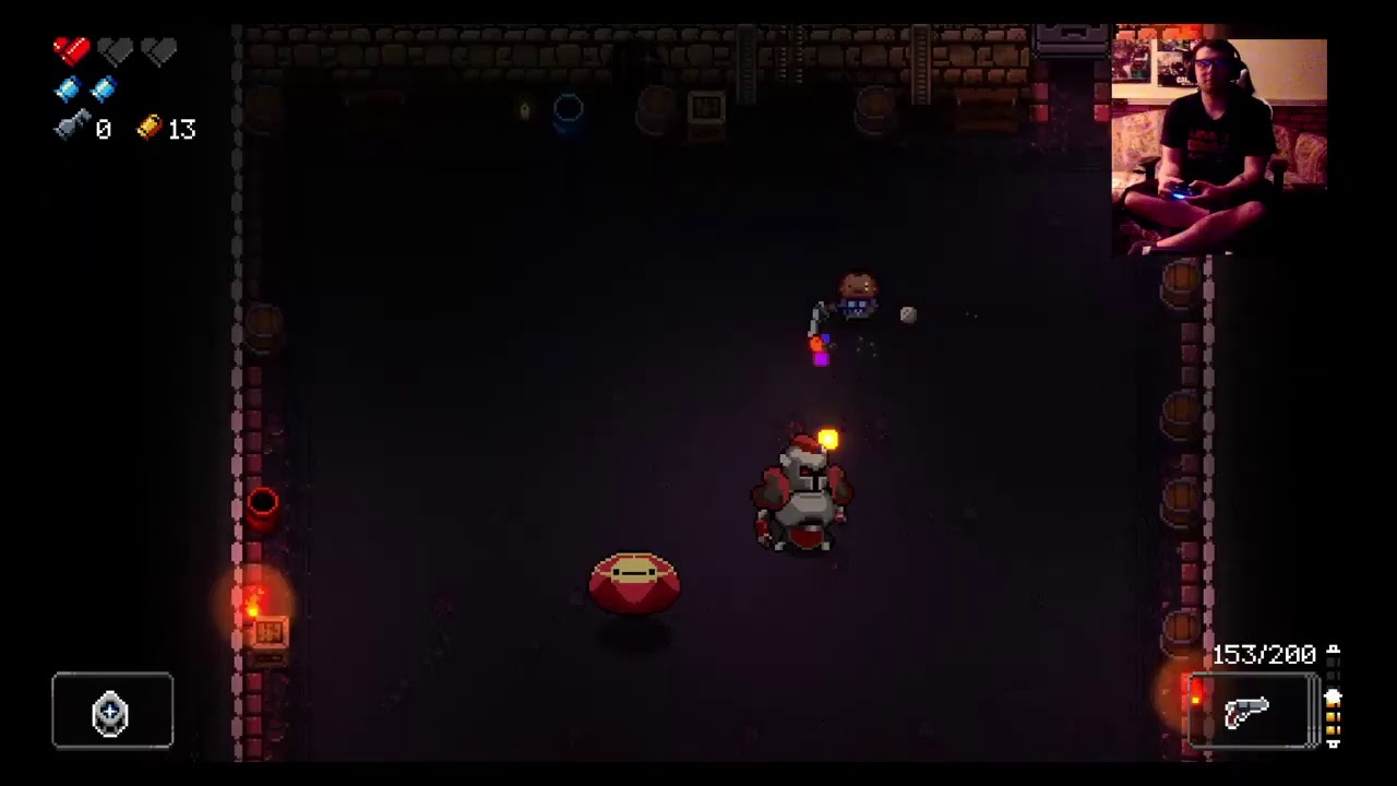 I'll probably die to gatling gull||Enter The Gungeon Live Stream 6-27 ...