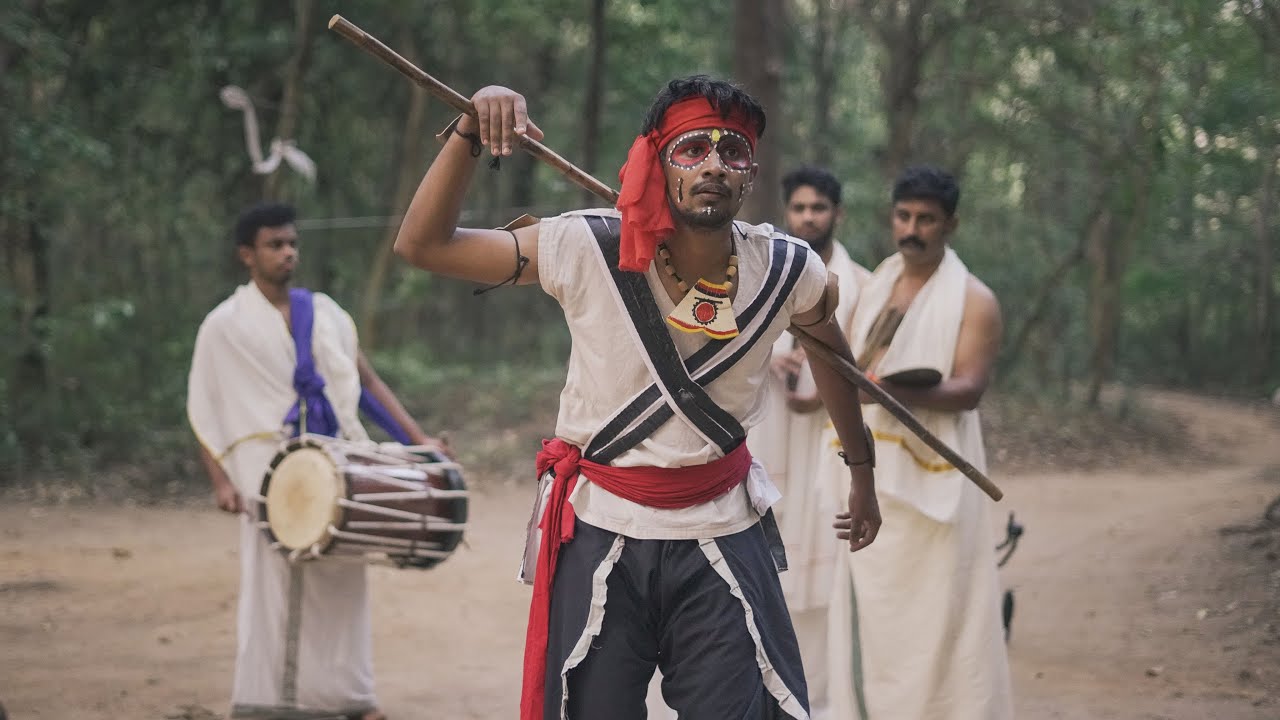 Kanyarkali| Folklore performance of Kerala| Moksha Stories - YouTube