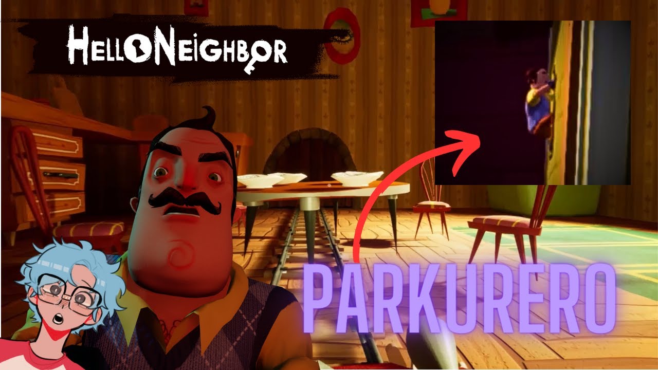 HELLO NEIGHBOR!! El vecino tiene un tiburón y hace parkour #2 - YouTube