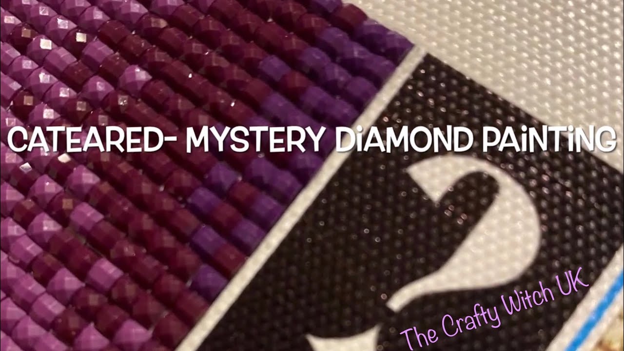Cateared Mystery Diamond Painting Update & Post Review - YouTube