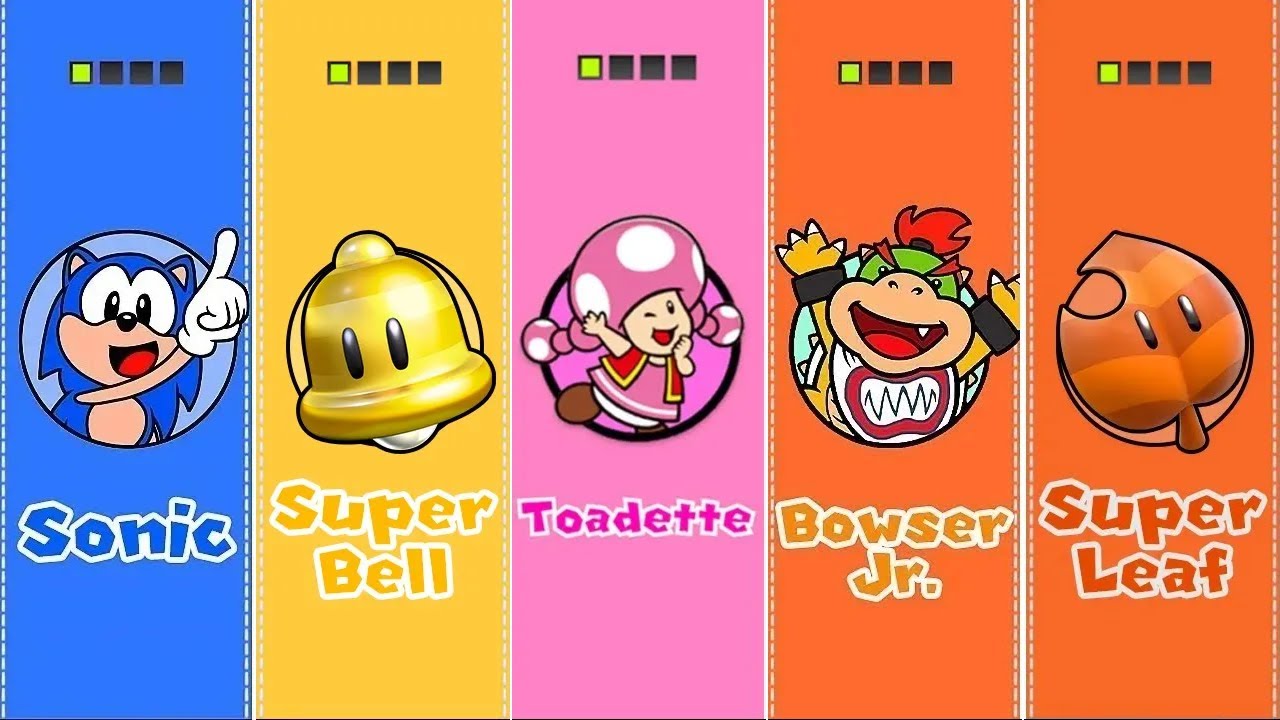 6 New Characters in Super Mario 3D World! - YouTube