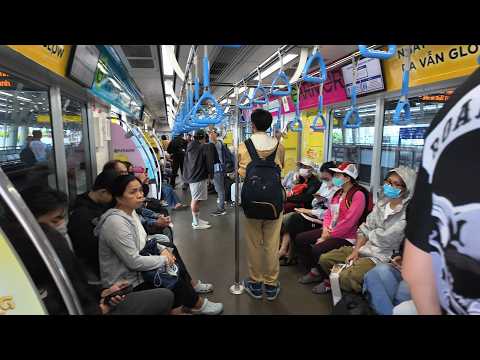Ho Chi Minh City Metro Experience: Thao Dien to Ben Thanh