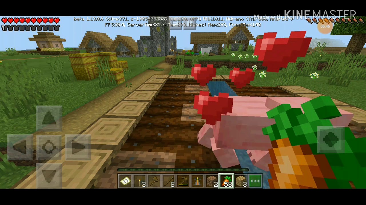 Playing Minecraft another world - YouTube