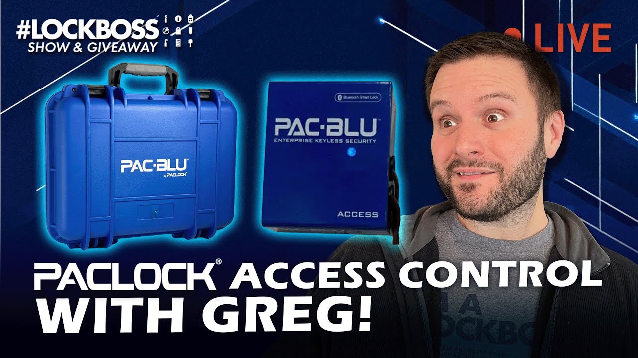 PAC-BLU Single-Door Access Control with Greg | #Lockboss Show & Giveaway - YouTube