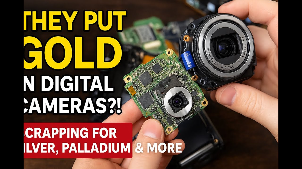 Make Money Scrapping Digital Camera for Gold, Silver, Palladium ...