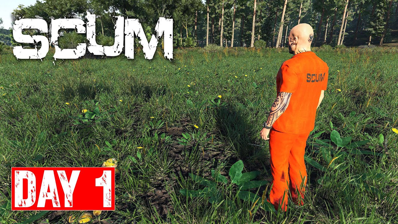 Scum - Ultra Hardcore Server Gameplay - Day 1 - The Meat Grinder - YouTube
