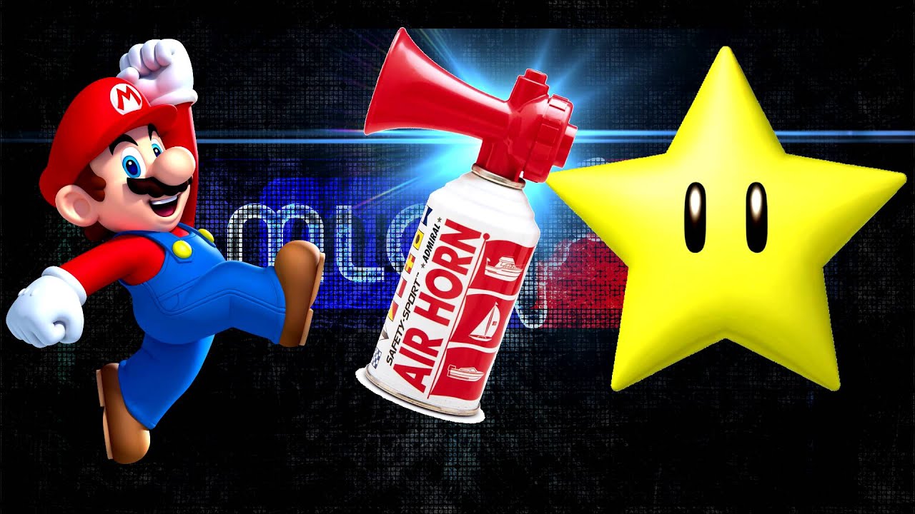 [Airhorn] Star Theme - Super Mario Bros. - YouTube