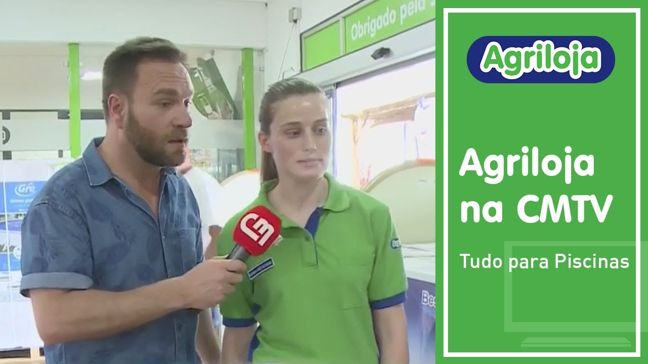 Agriloja na CMTV - Tudo para Piscinas - YouTube
