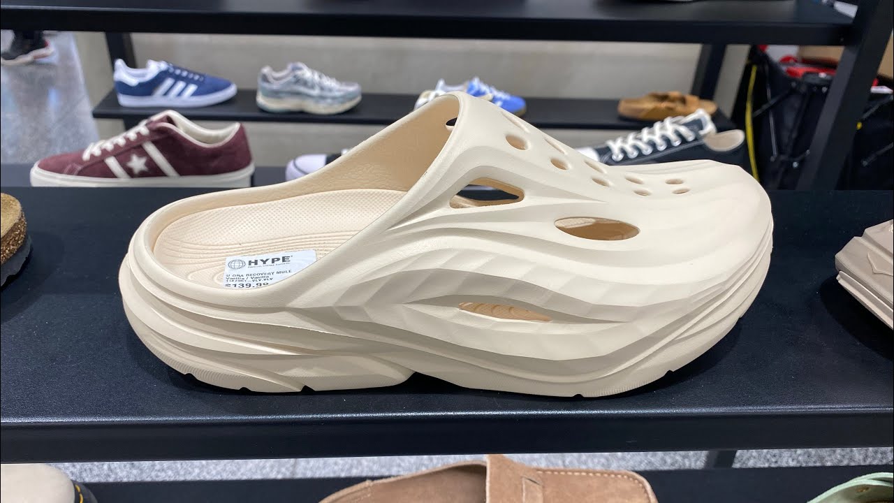HOKA Ora Recovery Mule “Vanilla” - Style Code: 1147951-VLV - YouTube