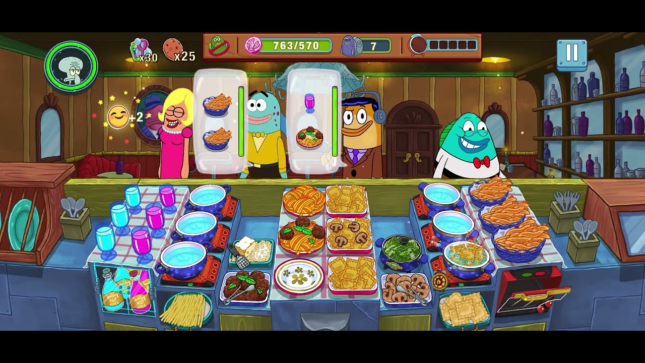 SpongeBob Get Cooking pasta la vista - YouTube