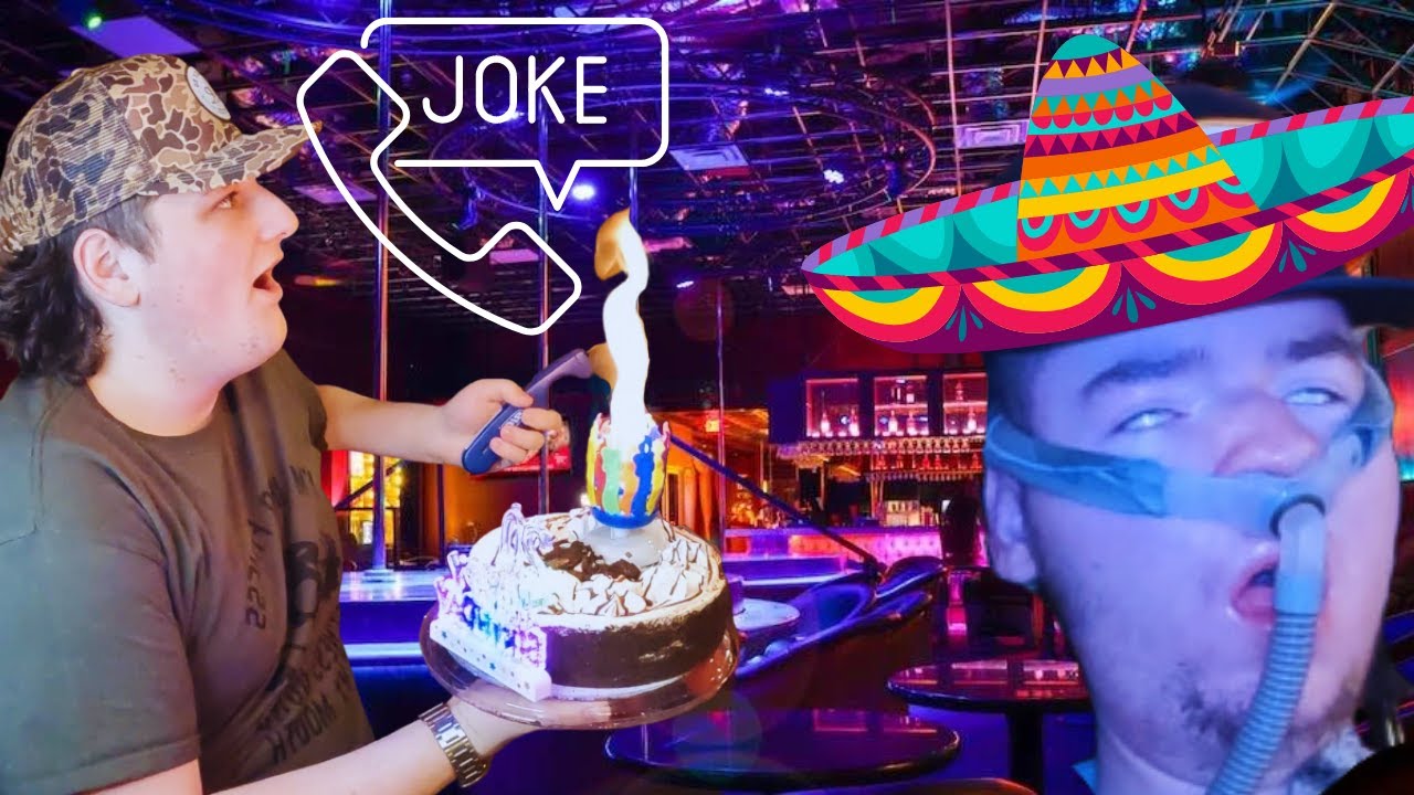 PRANKING STRIP CLUBS FOR NOLANS BDAY! - YouTube