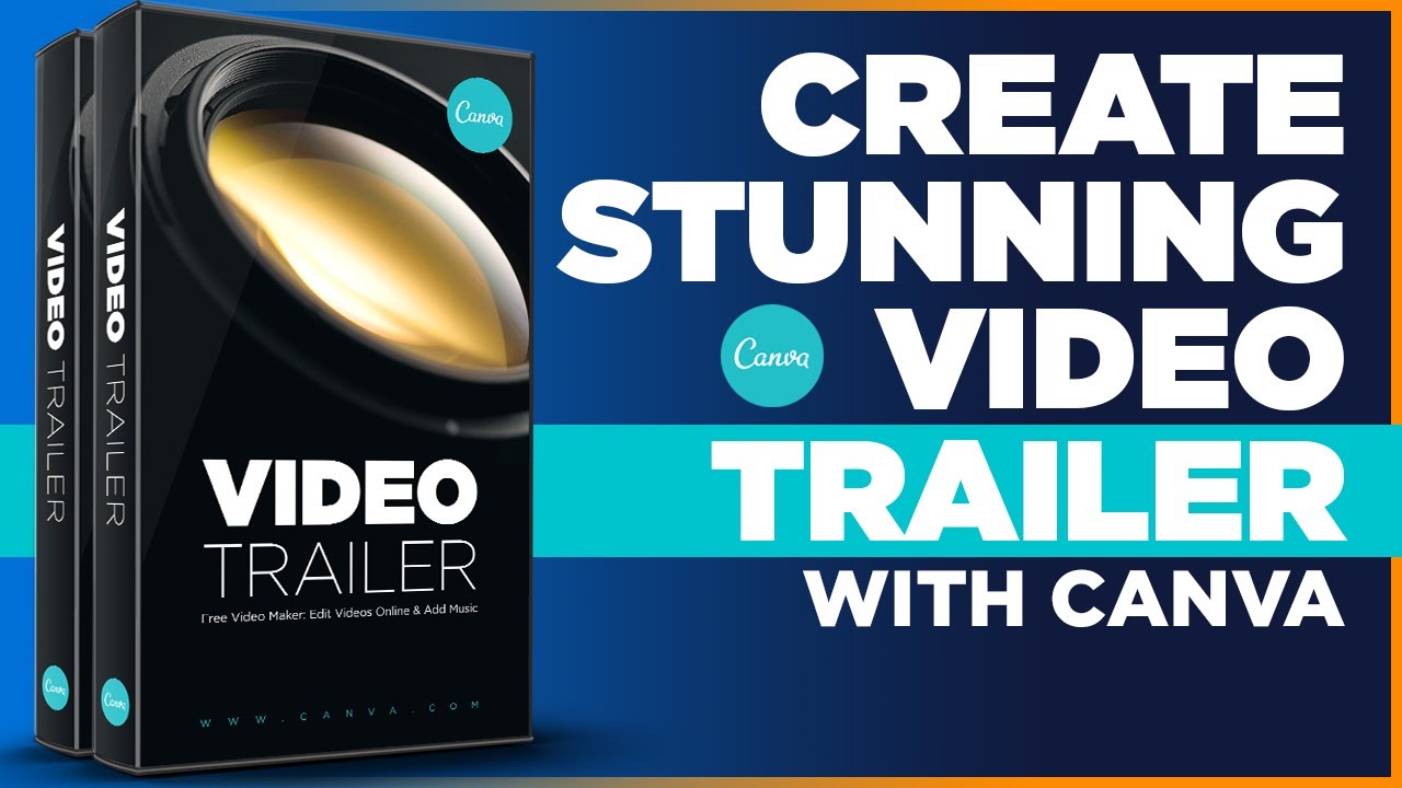 How To Make Trailer Video Free In Canva | Tutorial - YouTube