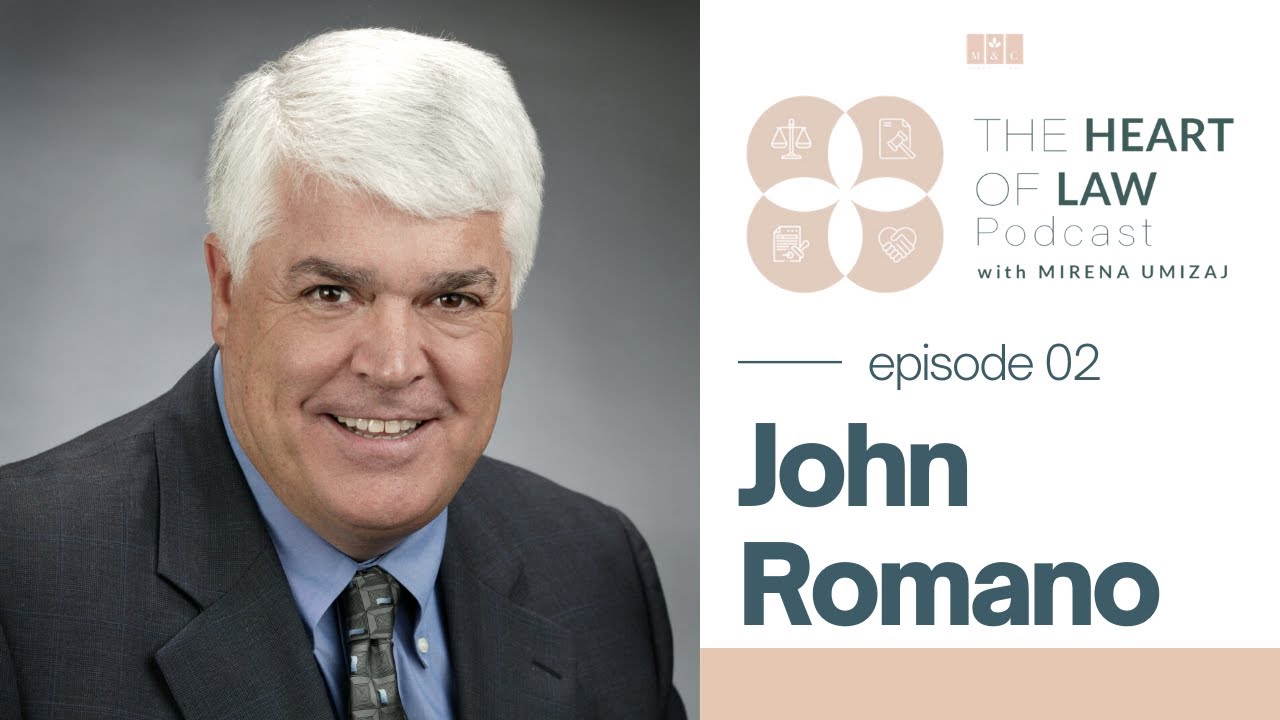 Episode 2: John Romano, of Romano Law Group - YouTube