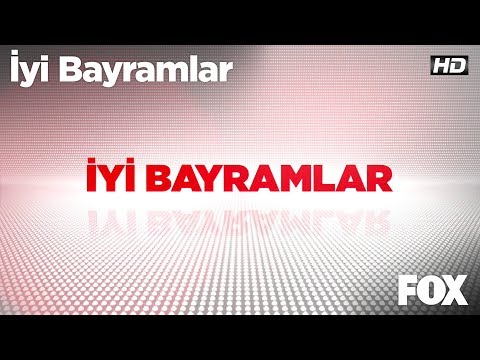 İyi Bayramlar!