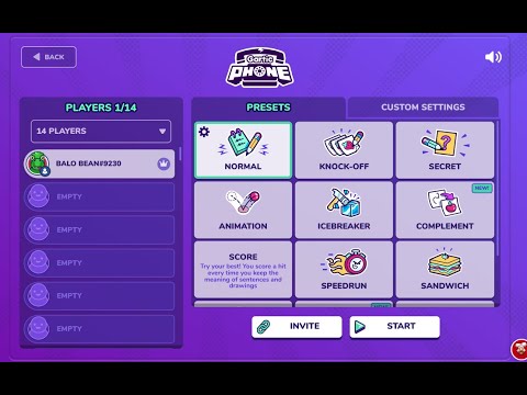 JOIN ME ON GARTIC PHONE NOW : https://garticphone.com/en/?c=00e0cd509f - YouTube