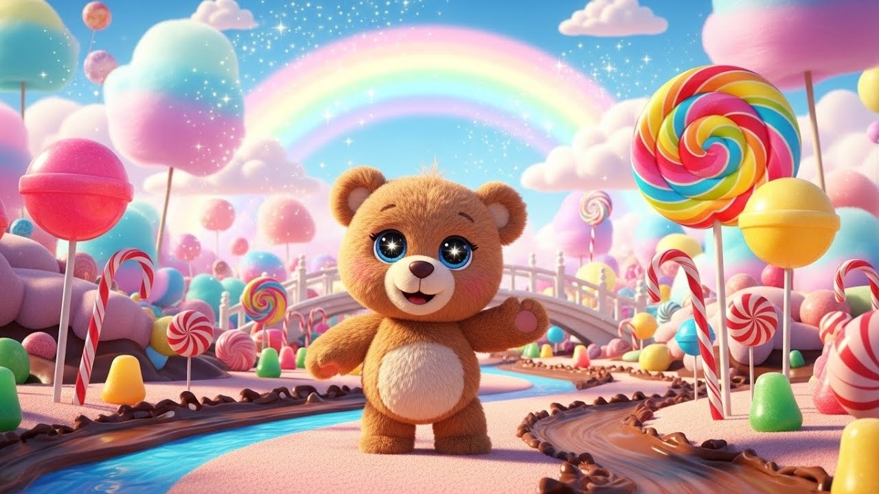 Teddy in Candyland! 🧸💖 | Magical Story Song for Kids | Sweet Adventure ...