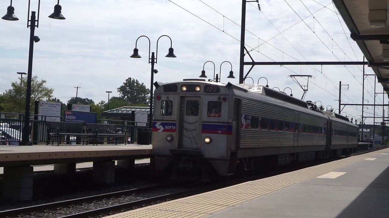 Quick Clip: Trains at Ambler Station - YouTube