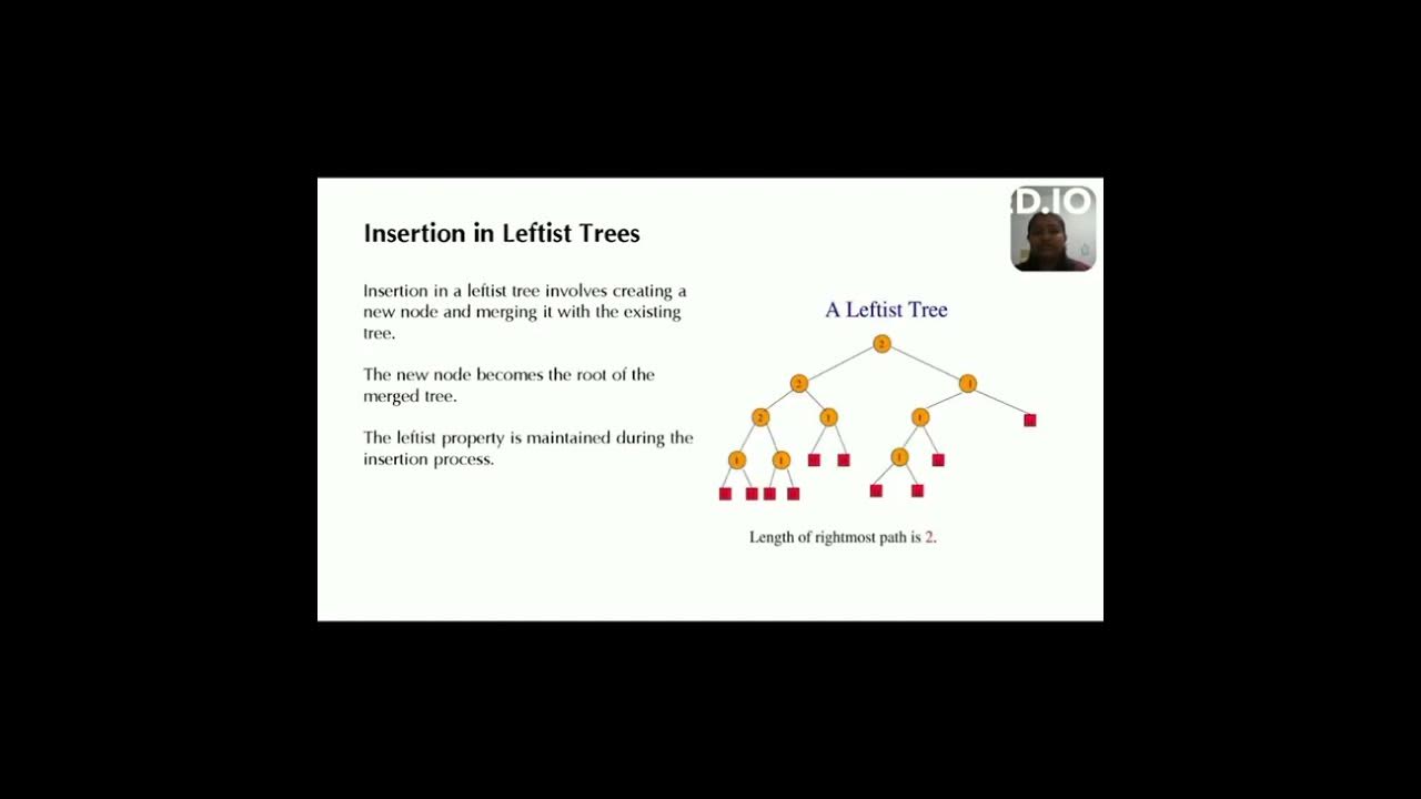 Dynamic hashing, Leftist trees - YouTube