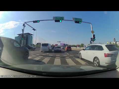 VOŽNJA #20: Trešnjevka - 🚧 radovi Vukovarska 🚧 - NSK - Dugave (Zagreb, 🇭🇷) (timelapse 4x)