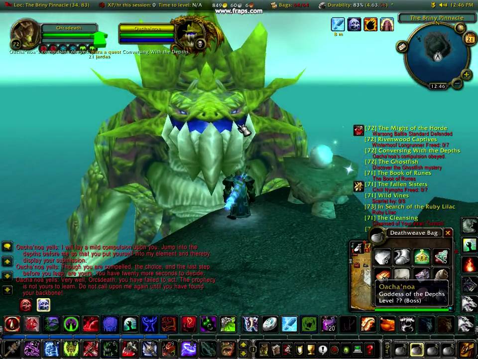 WoW Big Monster - YouTube