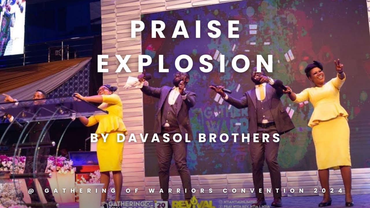 PRAISE EXPLOSION by DAVASOL BROTHERS @ Gathering Of Warriors 2024 - YouTube