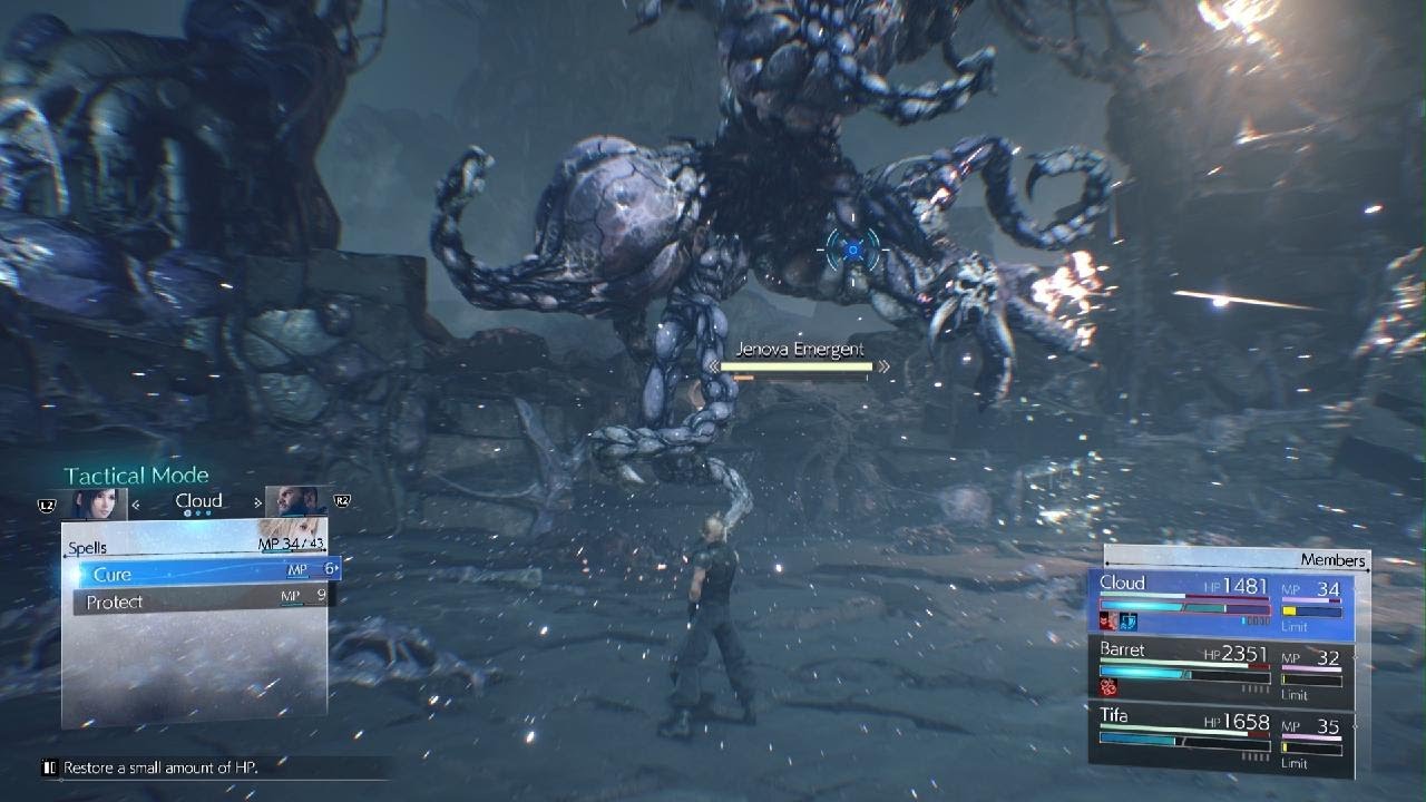 FINAL FANTASY VII REBIRTH_ Engine room Boss Fight - YouTube