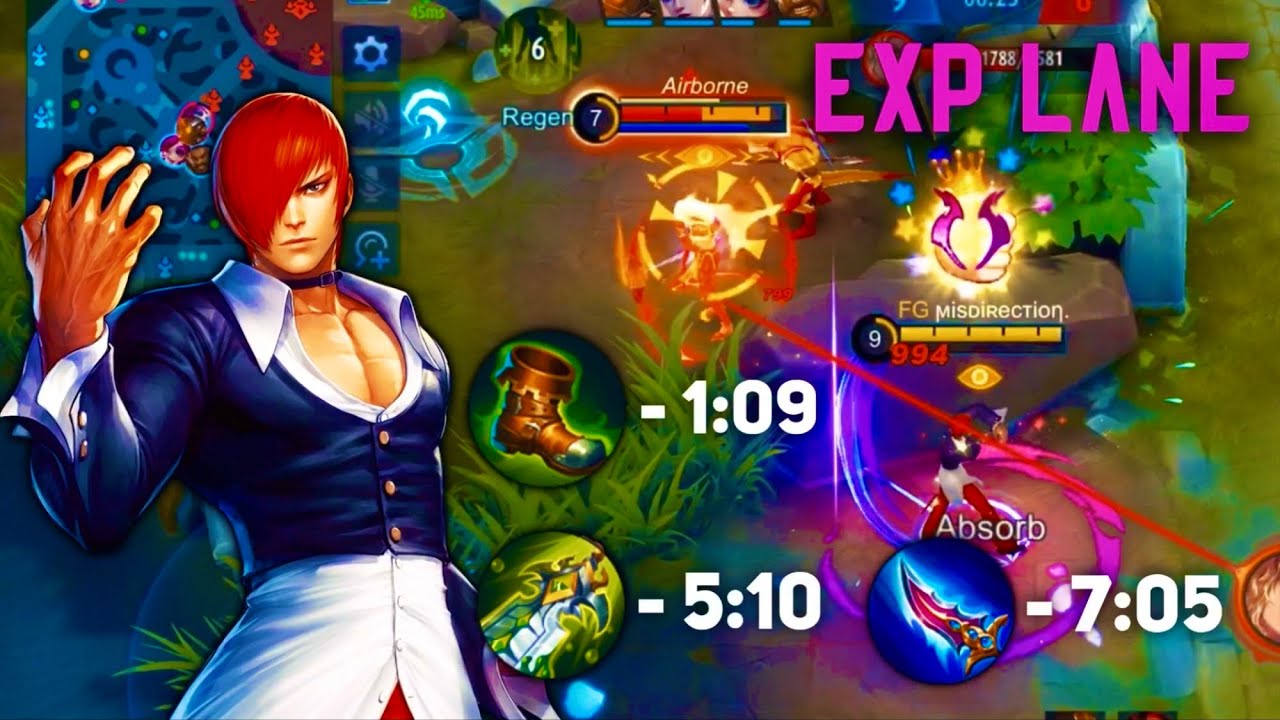 EXP LANE FAST FARM CHOU ROTATION GAMEPLAY - MLBB (MUST WATCH) - YouTube