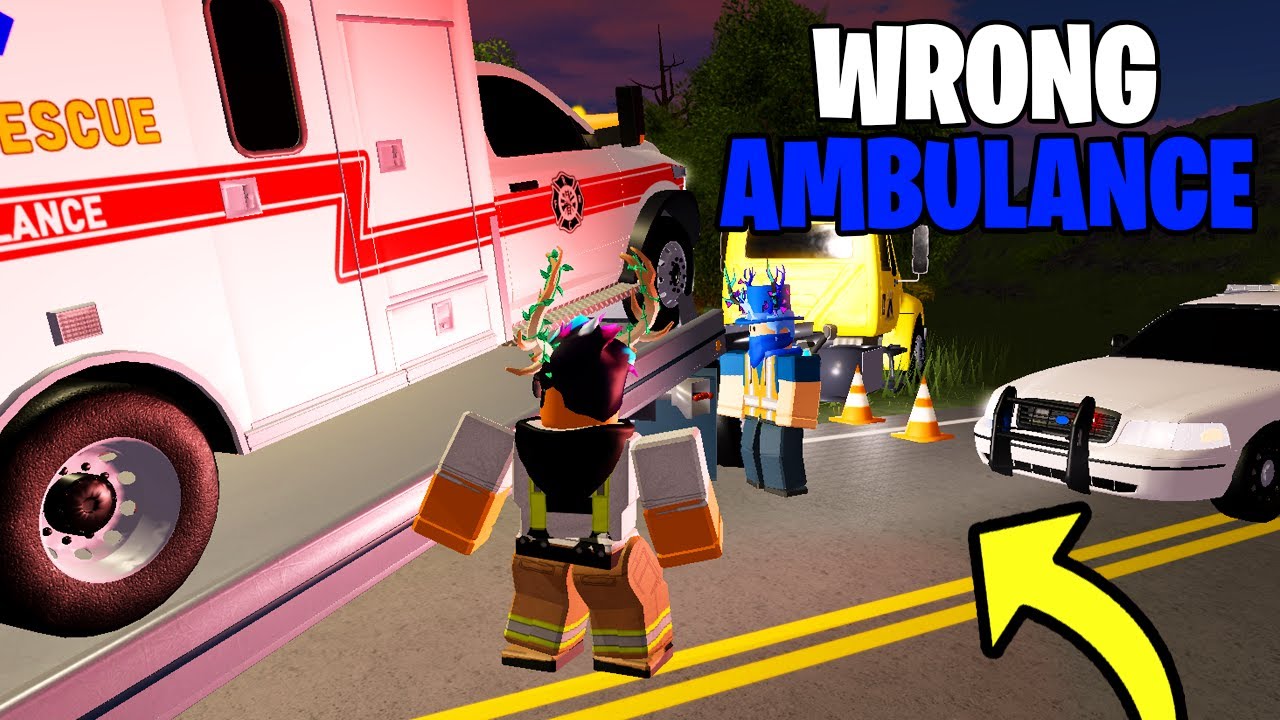 DOT towed the WRONG AMBULANCE!! There were CRASH VICTIMS inside! (ERLC ...