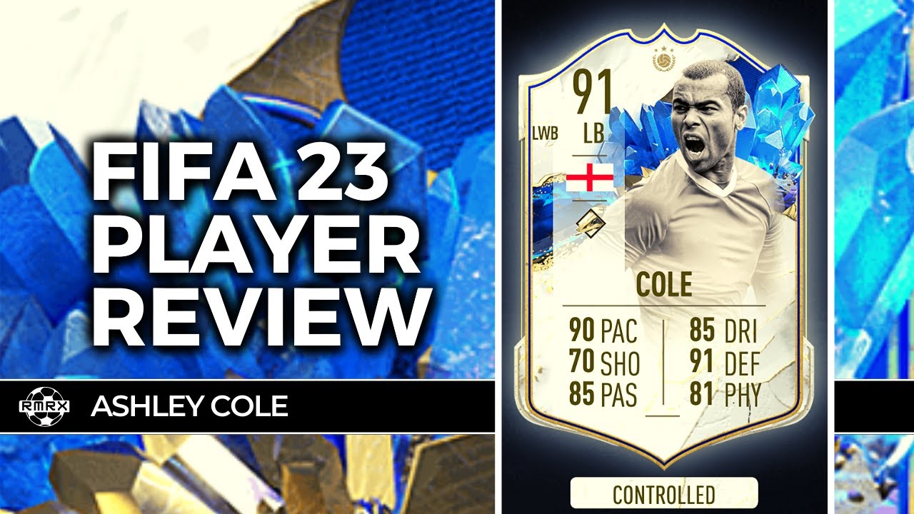 91 TOTY ICON ASHLEY COLE PLAYER REVIEW - FIFA 23 ULTIMATE TEAM - YouTube